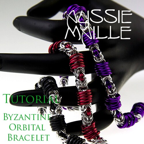 Chainmaille Tutorial Rosetta Chain Maille Bracelet - Etsy