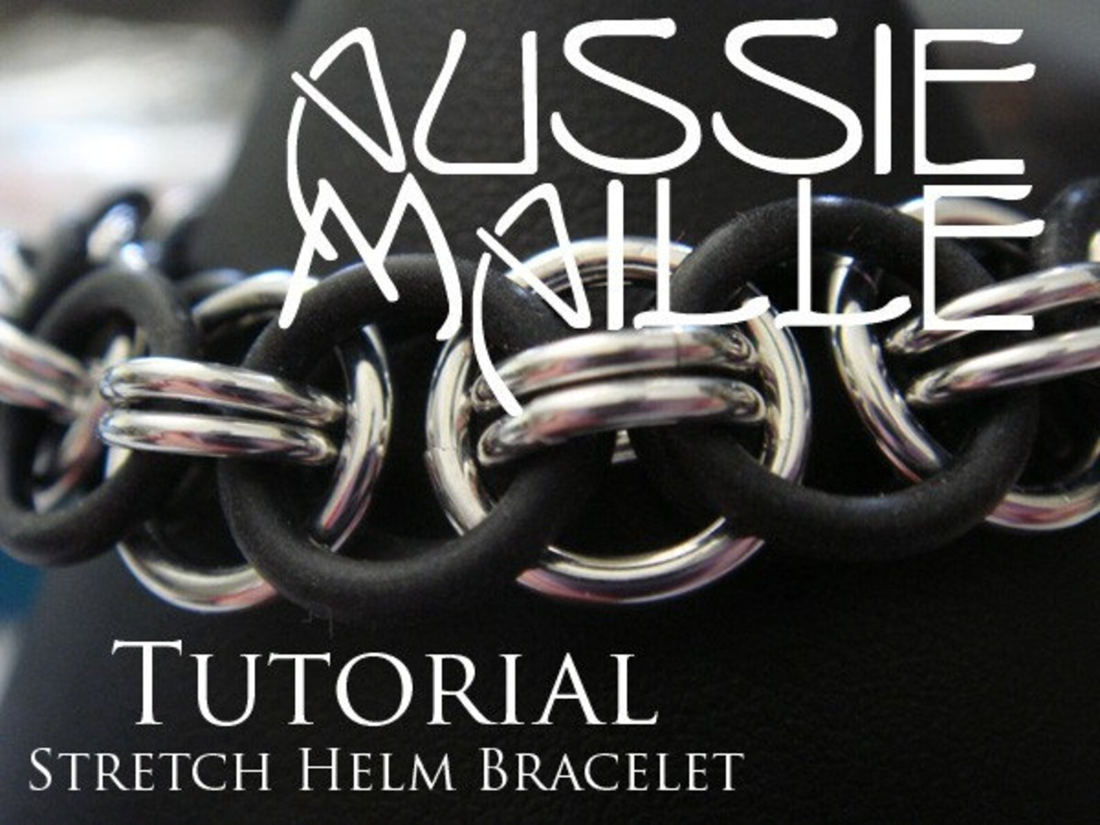 Chainmaille Tutorial Stretchy Helm Weave Bracelet - Etsy