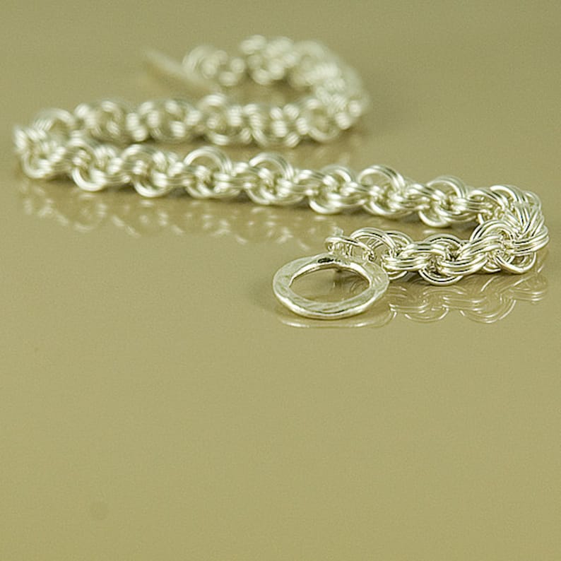 Chainmaille Tutorial Double Spiral Bracelet - Etsy