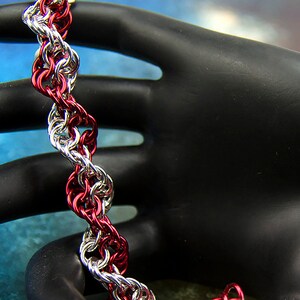 Chainmaille Tutorial - Inverted Spiral Bracelet - Etsy