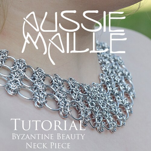 Chainmaille Tutorial Helm Flower Pendant | Etsy