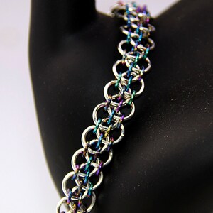 Chain Maille Tutorial - Dragon Steps Bracelet - Etsy