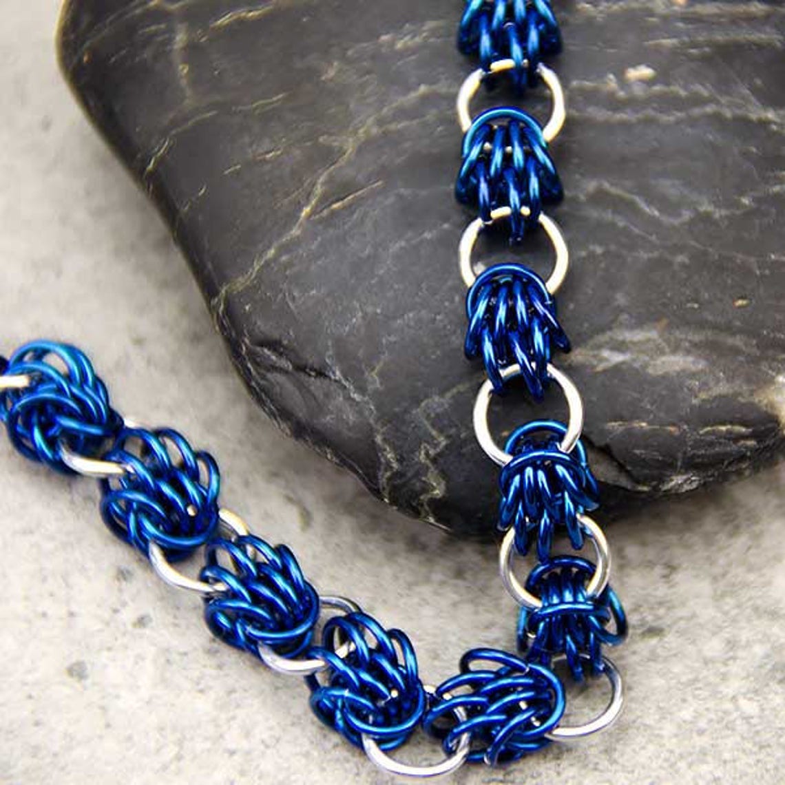 Chain Maille Tutorial - Scherzo Bracelet - Etsy