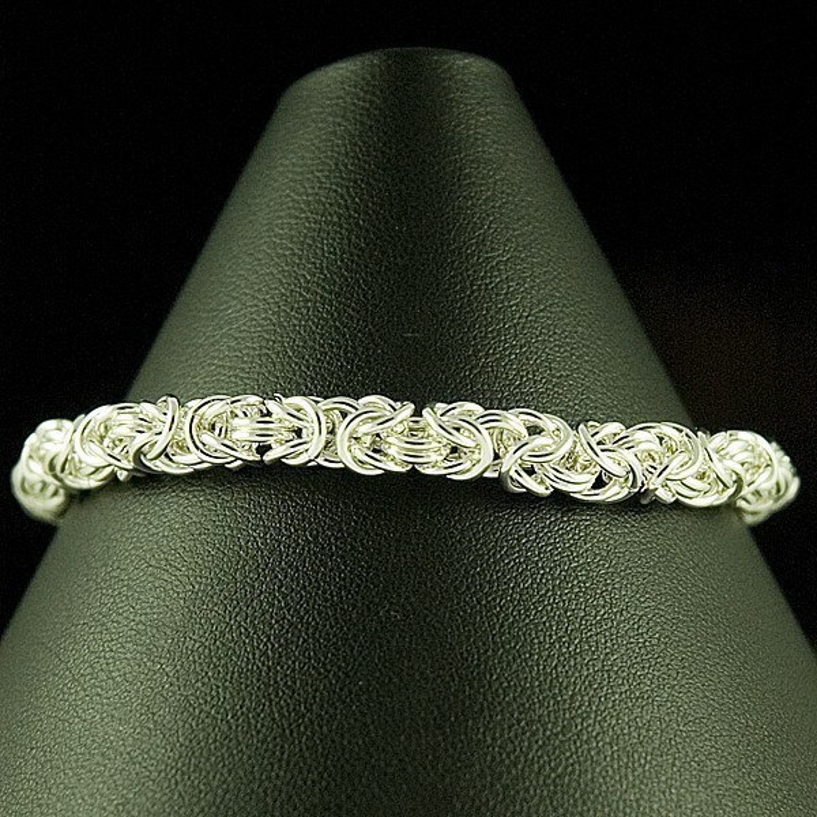 Chainmaille Tutorial Byzantine Chain Maille Bracelet - Etsy
