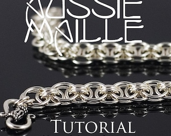 Chainmaille Tutorial Stretchy Helm Weave Bracelet | Etsy