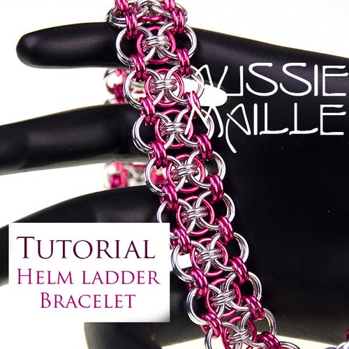 Chain Maille Tutorial Helms Deep Bracelet - Etsy
