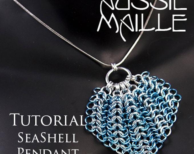 Chainmaille Tutorial Whirly Bird Rivoli Pendant - Etsy