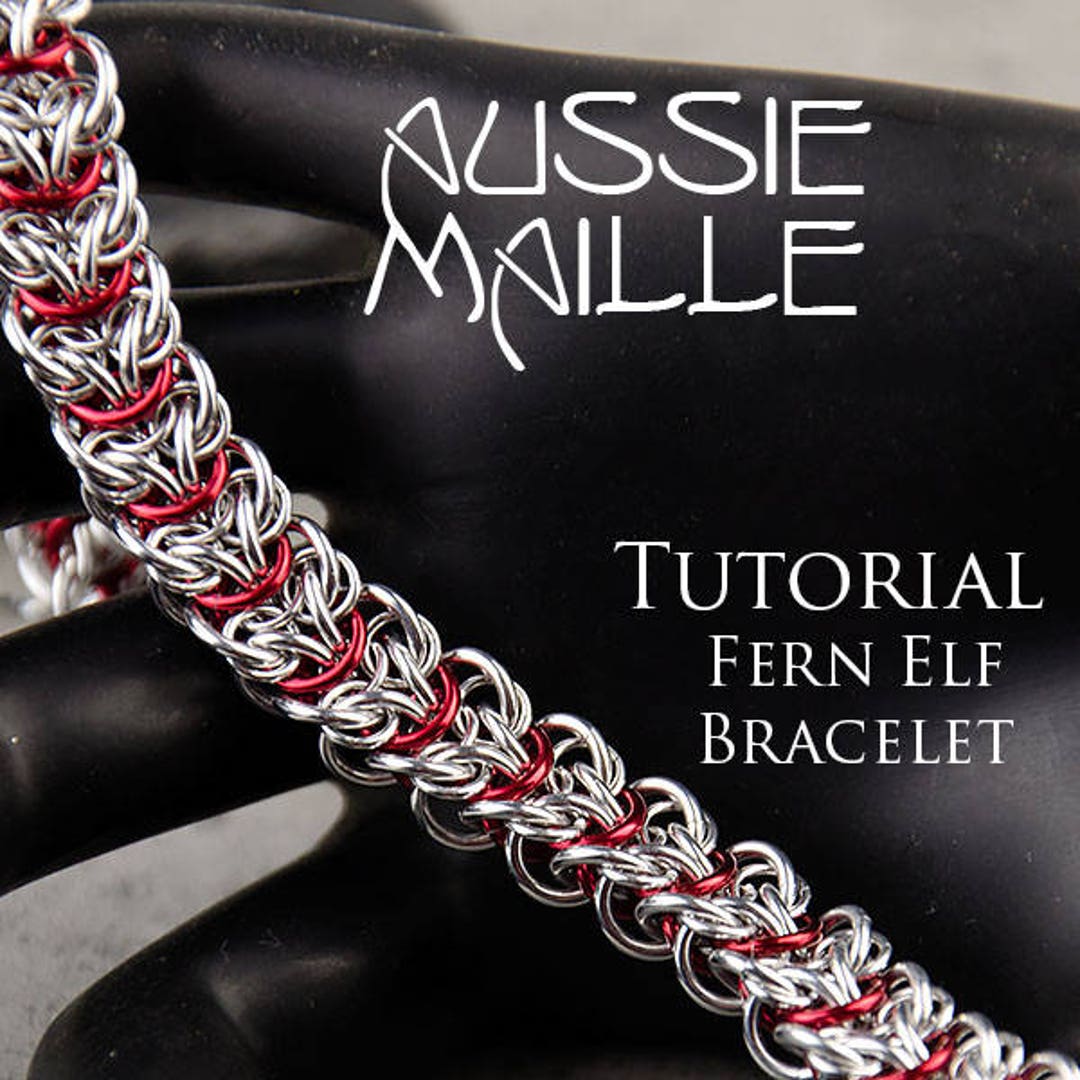 Chain Maille Tutorial Fern Elf - Etsy