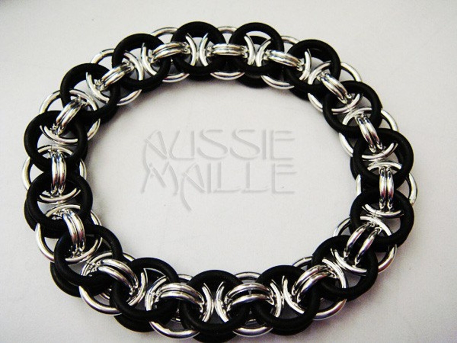 Chainmaille Tutorial Stretchy Helm Weave Bracelet - Etsy
