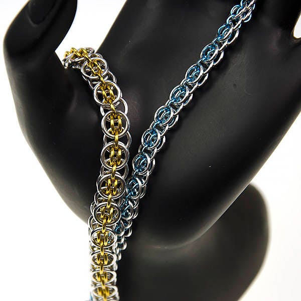 Chain Maille Tutorial Helms Deep Bracelet - Etsy