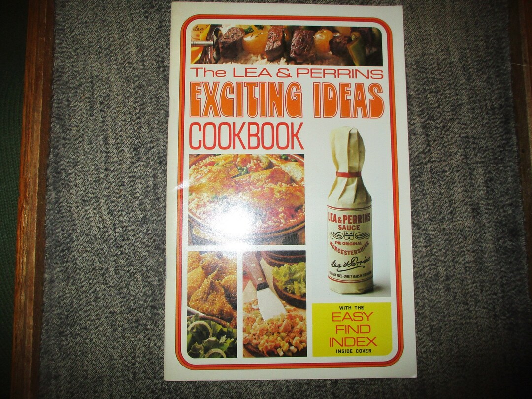 Vintage 70s Lea & Perrins Worcestershire Cook Book Booklet Recipes - Etsy