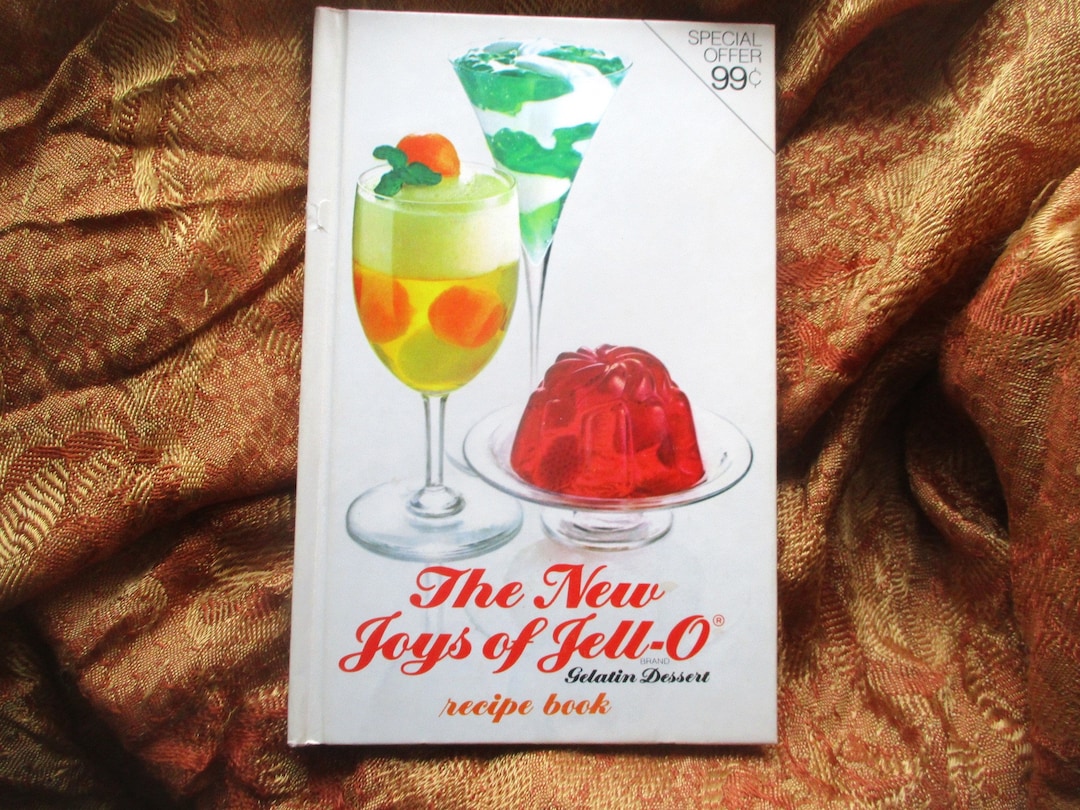 Vintage 70s the New Joys of Jello Recipe Cookbook Booklet 128 Pgs 1975 ...