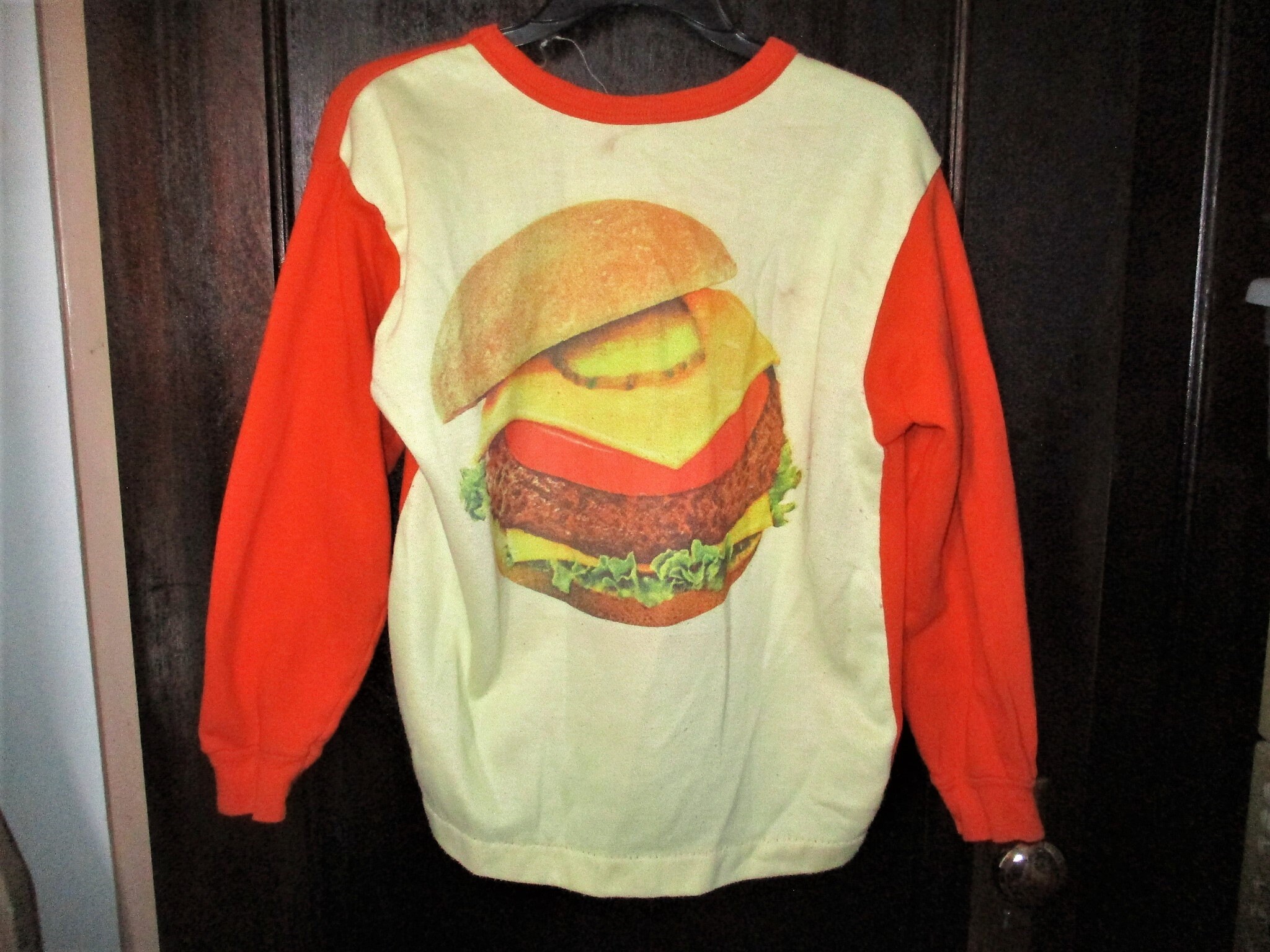 Cheeseburger Sweater