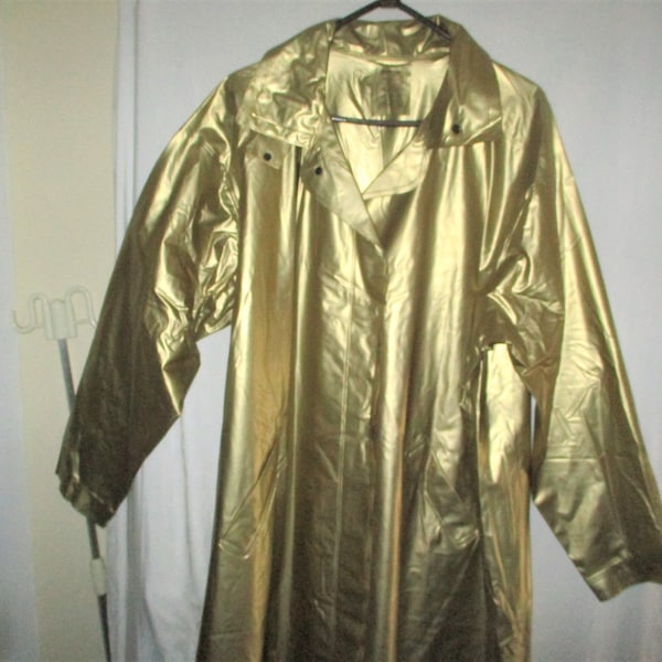 Vintage Pvc Raincoat - Etsy