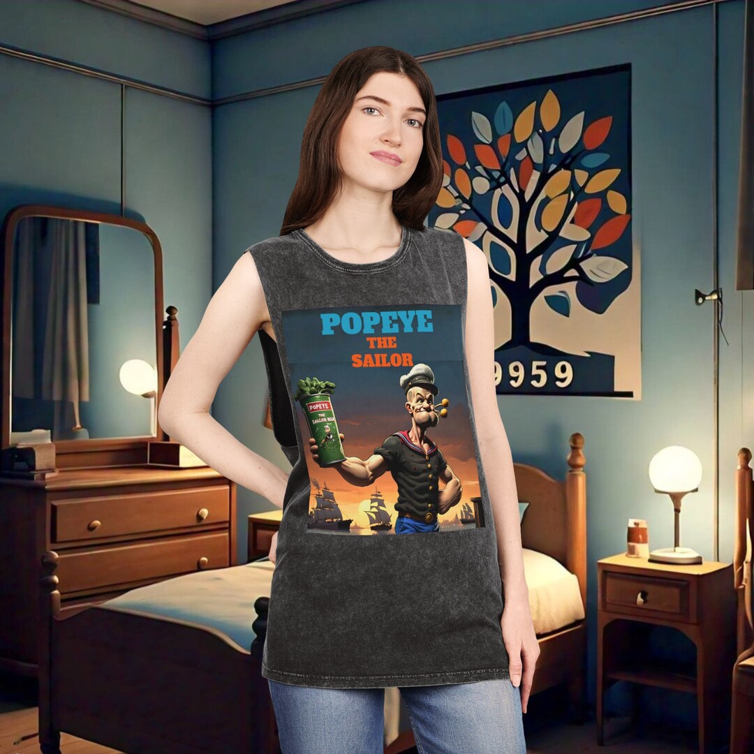 Popeye the Sailor Tank Top 1960 - Etsy