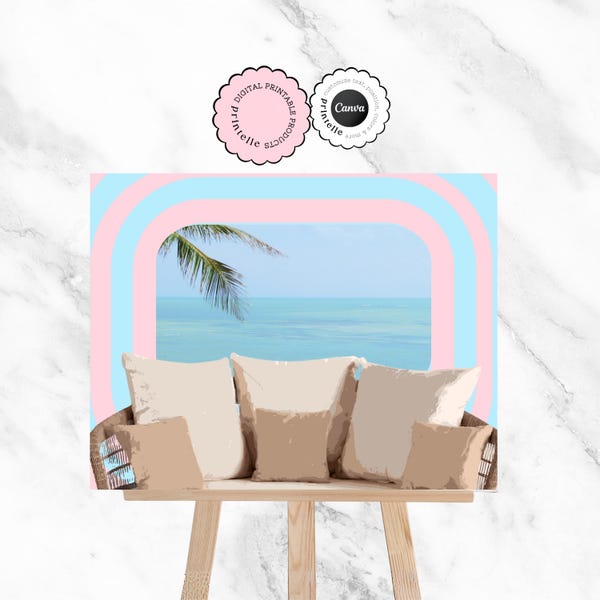 Love Island Confessional Backdrop - Etsy