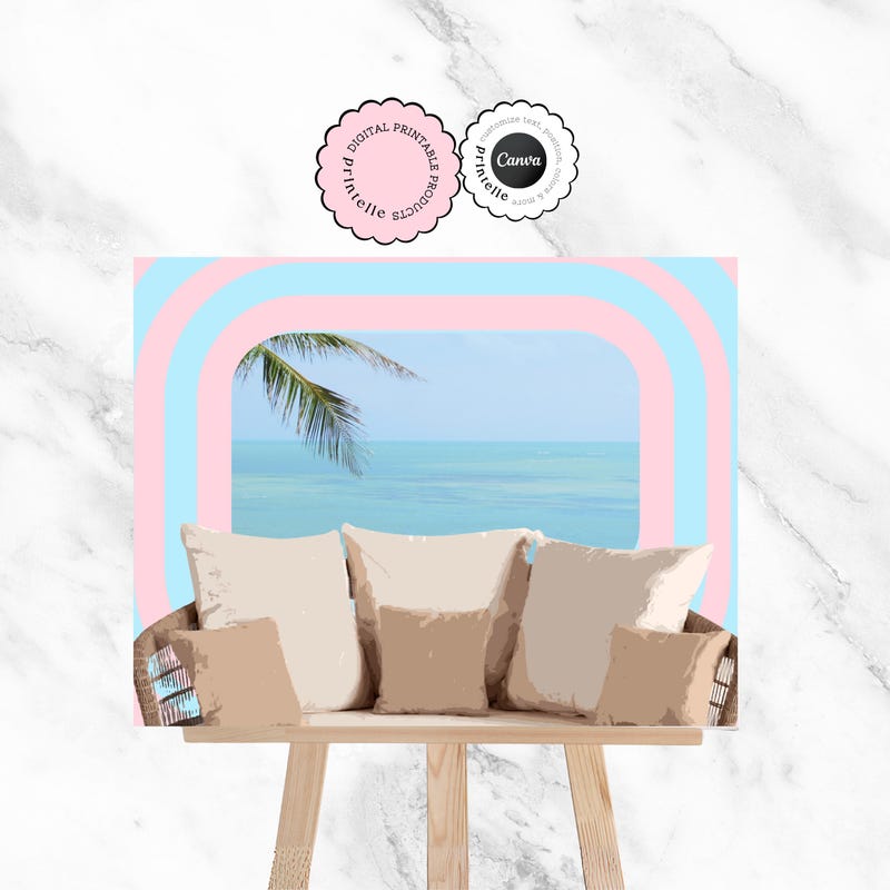 Love Island Confessional Backdrop - Etsy