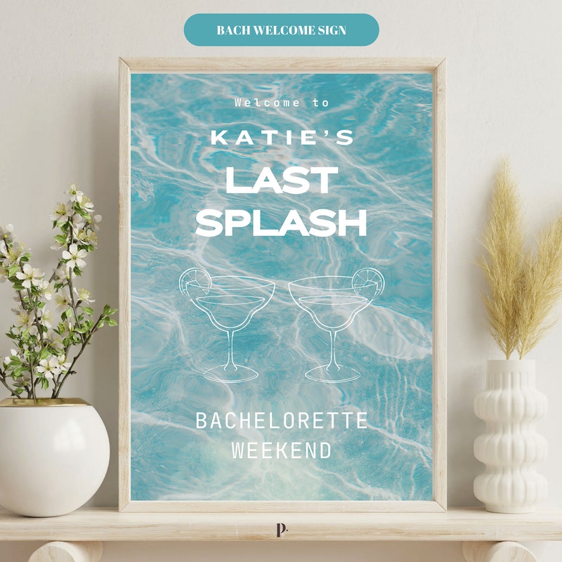 Last Splash Bachelorette - Etsy