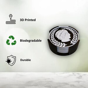 Roman Symbolism Coaster Set - Etsy