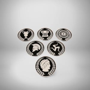 Roman Symbolism Coaster Set - Etsy