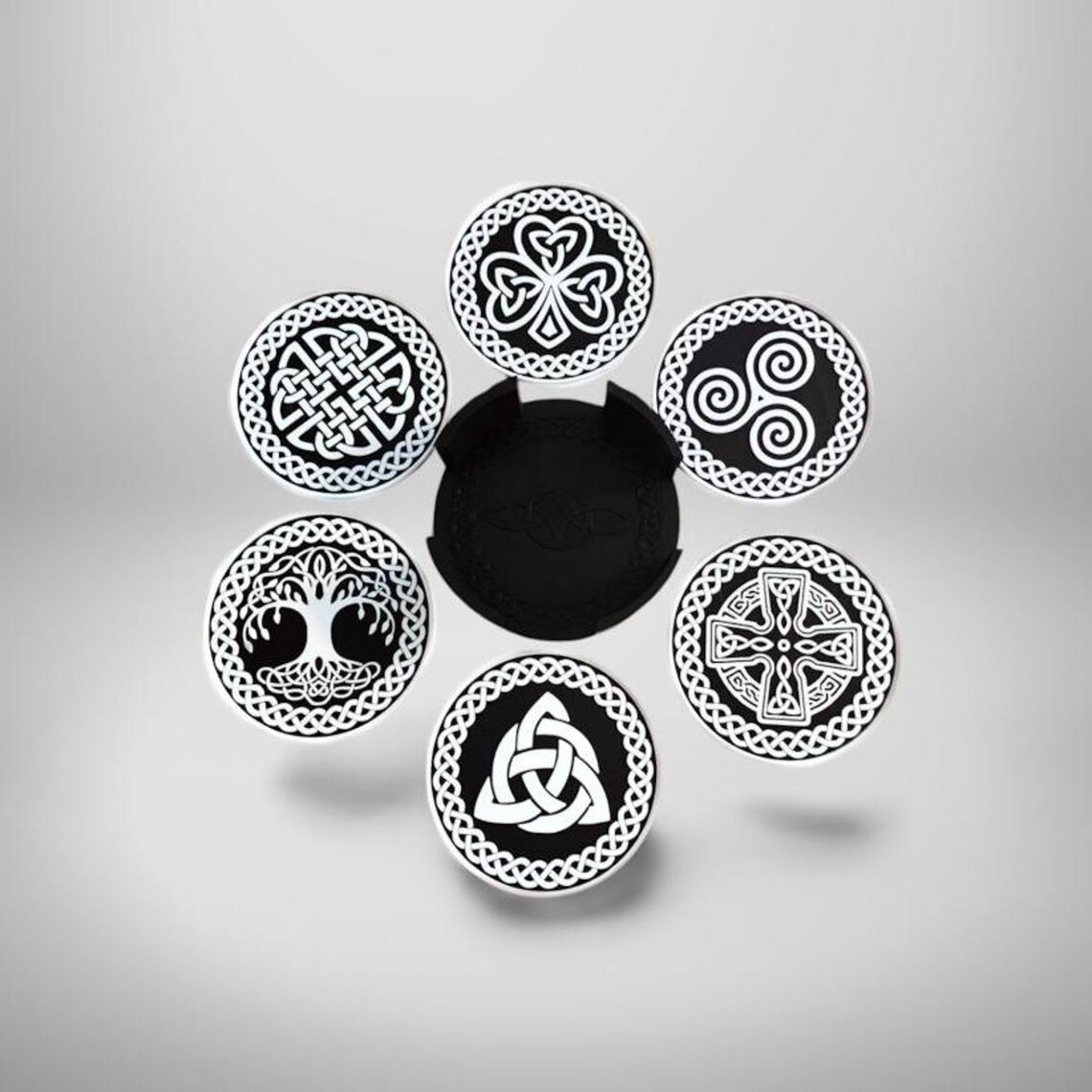 Celtic Symbolism Coaster Set - Etsy