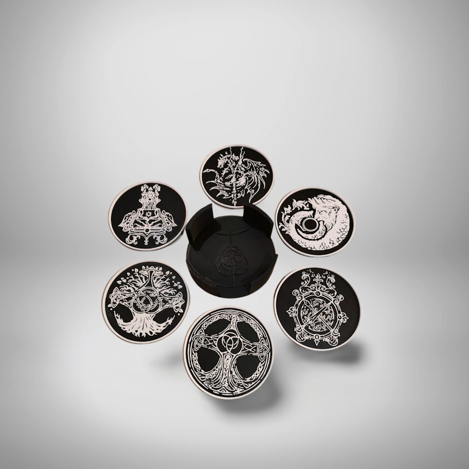 Elden Ring Coaster Set - Etsy