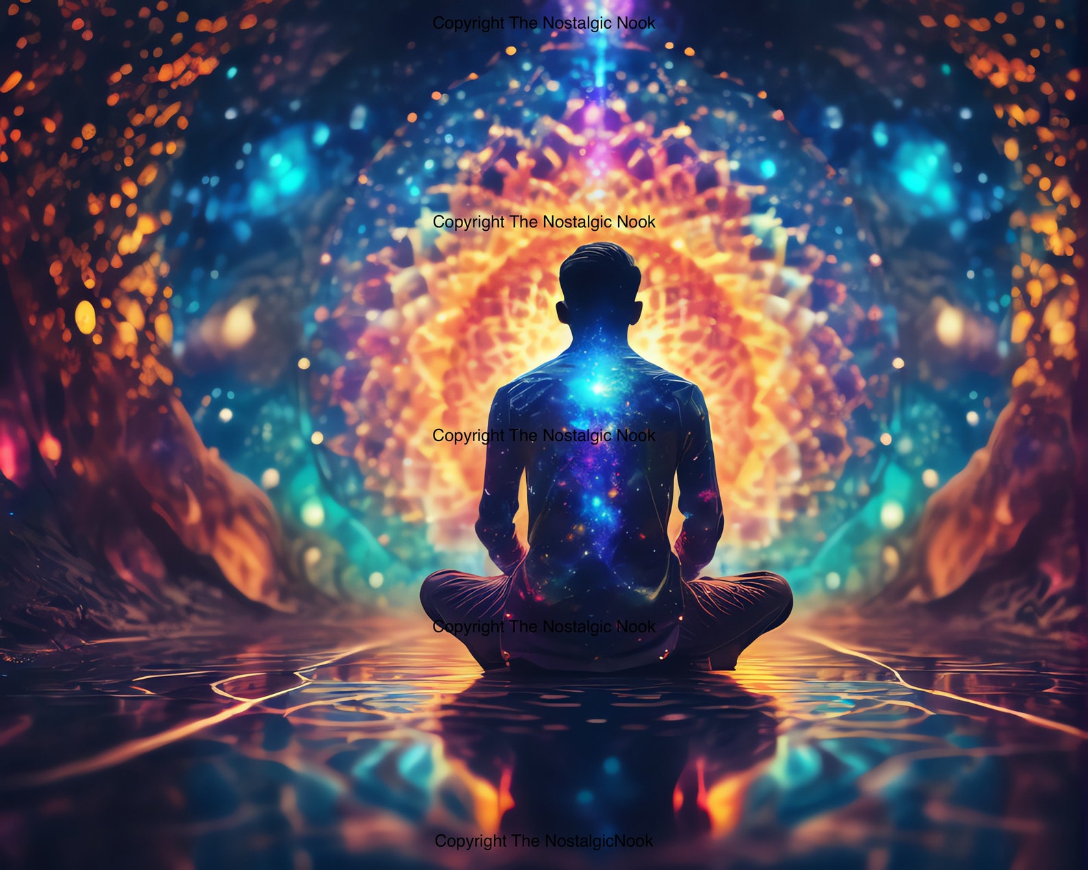 Digital Art, Meditation & Astral Inspired, Digital Download, Wallpaper ...