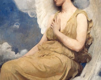 Winged Figure by Abbott Handerson Thayer - Etsy