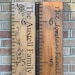 Engraved Growth Chart Family Ruler Hardwood Height Chart, Growth Ruler ...