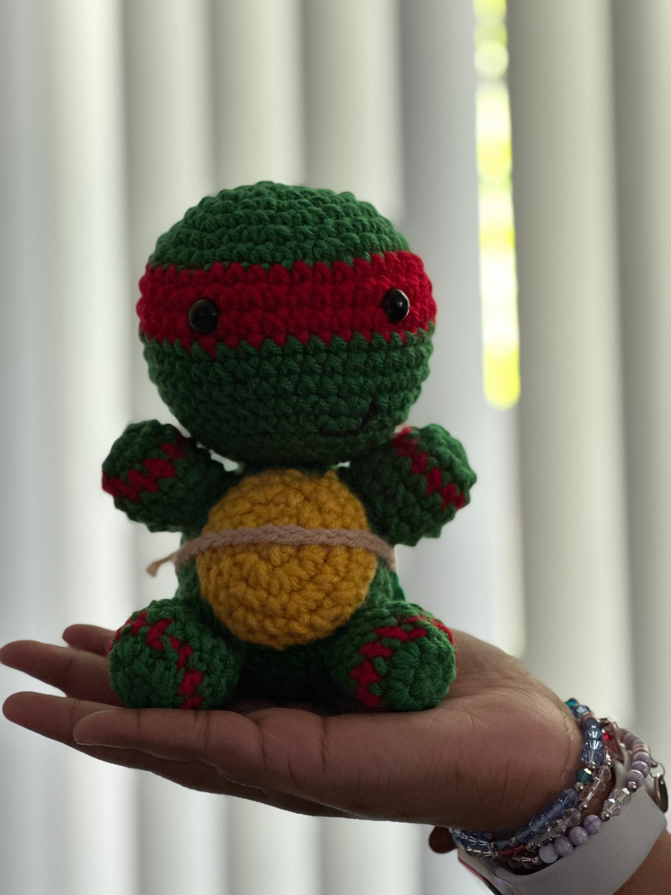 Crochet Ninja Turtle, Crochet Raphael - Etsy