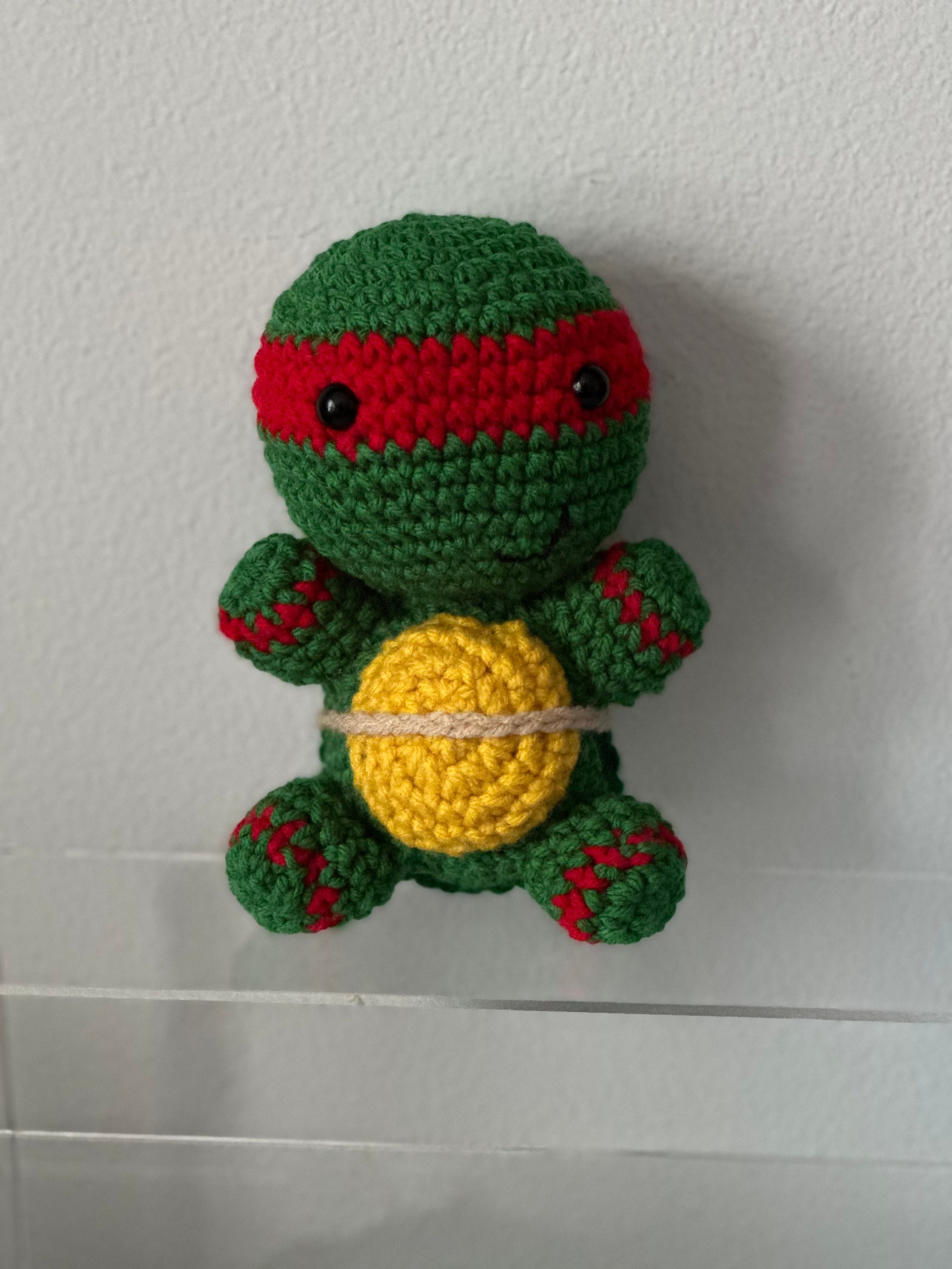 Crochet Ninja Turtle, Crochet Raphael - Etsy