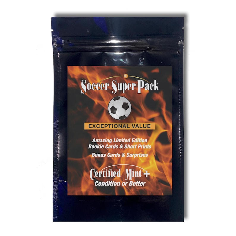 Soccer Superpack - Best Selling Trading Cards - Lionel Messi, Mbappe ...