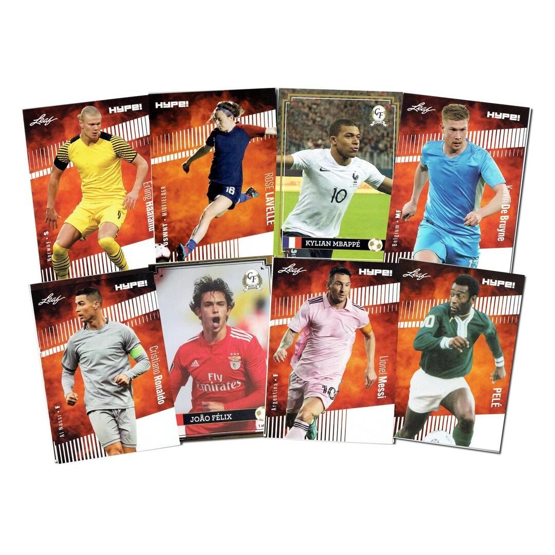Soccer Superpack - Best Selling Trading Cards - Lionel Messi, Mbappe ...