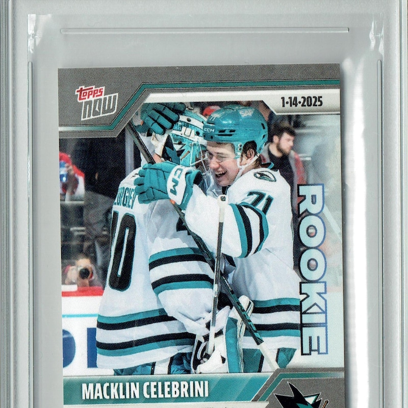 Macklin Celebrini Card - Etsy
