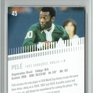 Pele 2020 Leaf HYPE 45 Only 5000 Made Brazil World Cup Card PGI 10 - Etsy