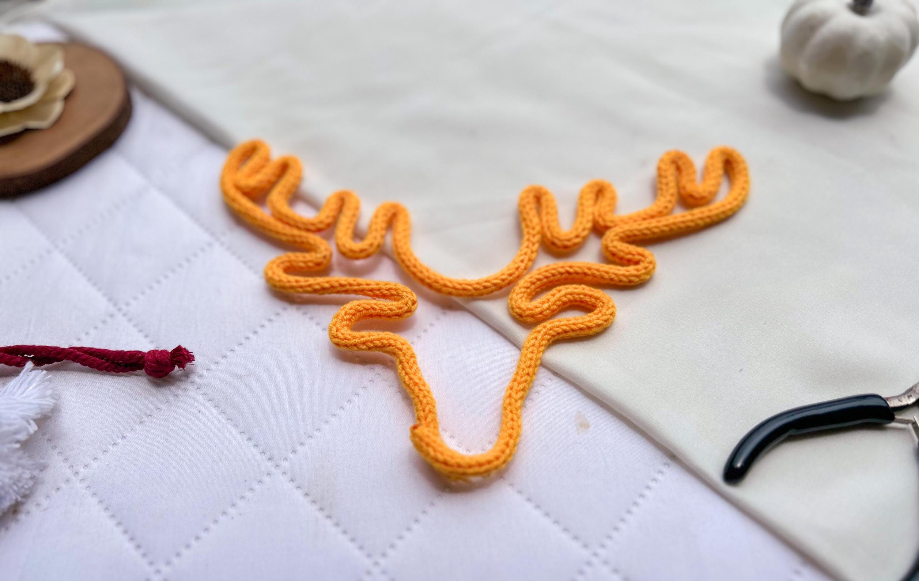 25 Bohemian Knitted Wire Template, Bohemian Wire Art/diy Tricotin/i ...