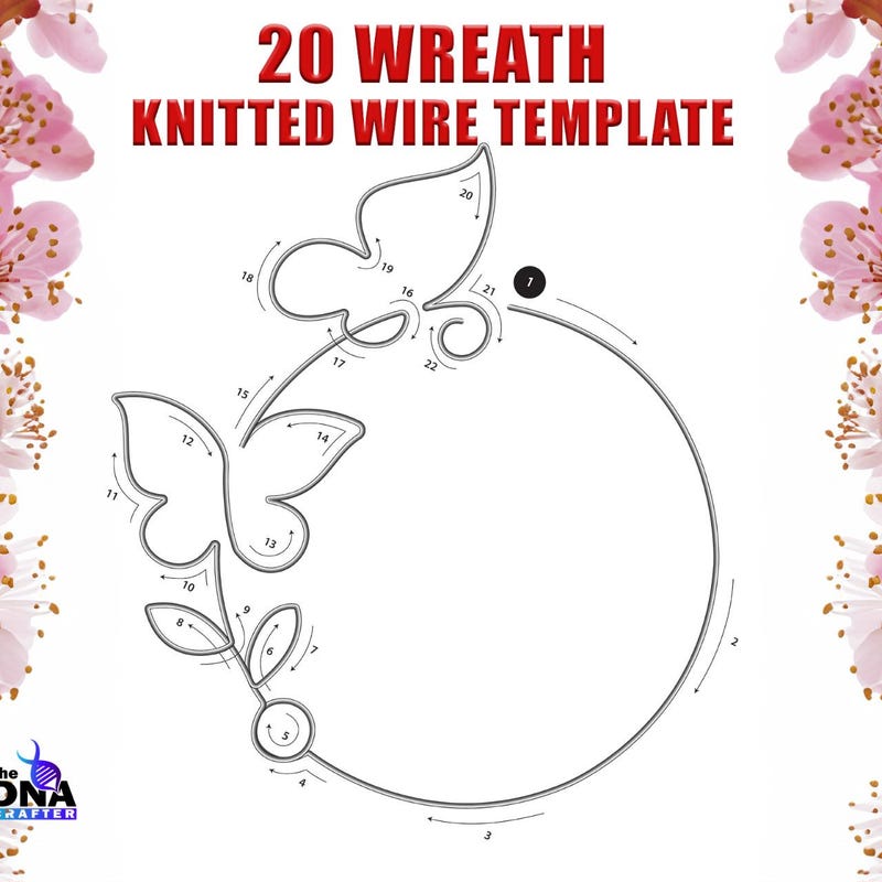 Wire Bow Template - Etsy UK