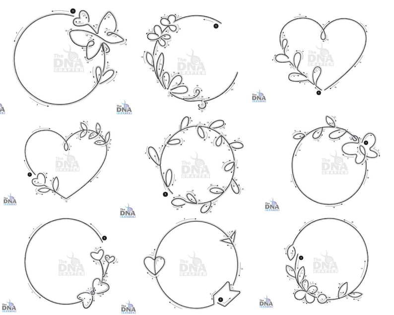 20 Wreath Knitted Wire Art Templates: I-cord Tricotin (PDF Download) - Etsy
