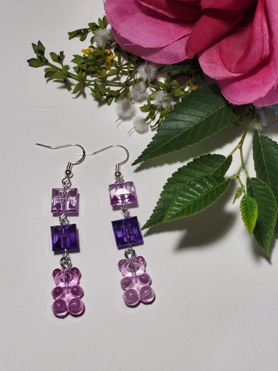 Purple Gummy Bears - Etsy
