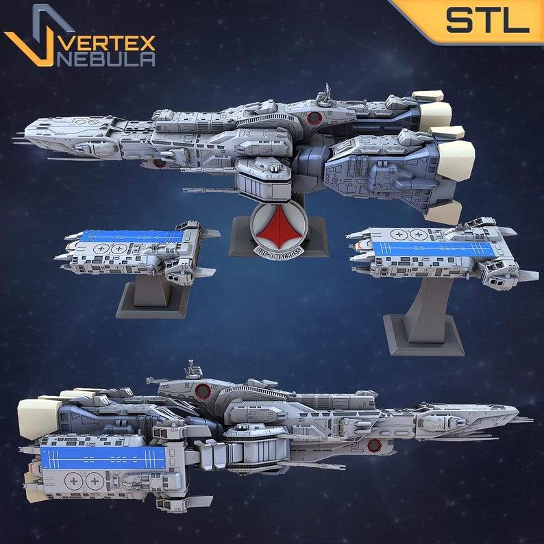 VDN-1 Fortress (STL Digital Files) - Etsy