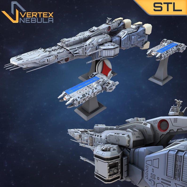 VDN-1 Fortress (STL Digital Files) - Etsy