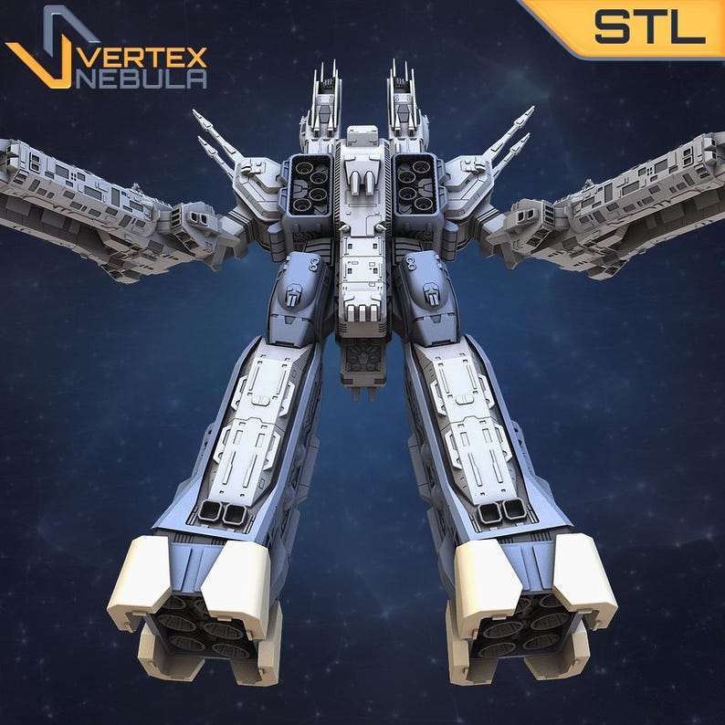 VDN-1 Fortress (robot Mode) (STL Digital Files) - Etsy