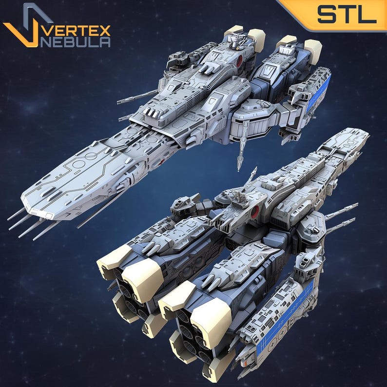 VDN-1 Fortress (STL Digital Files) - Etsy