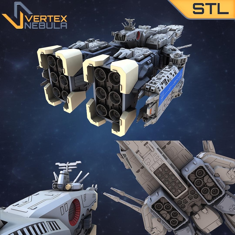 VDN-1 Fortress (STL Digital Files) - Etsy