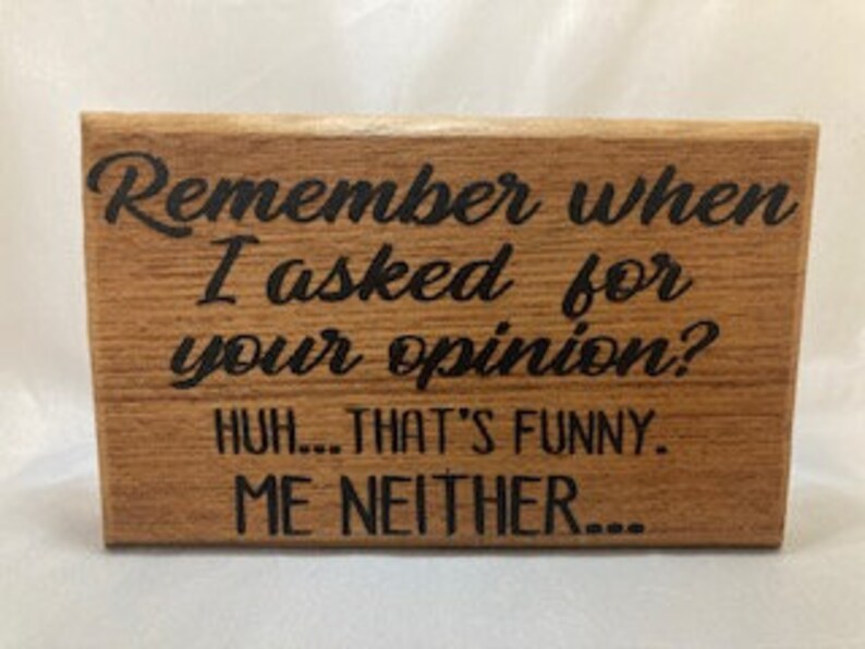 Sarcastic Wood Desk Sign, Funny Office Decor - Etsy