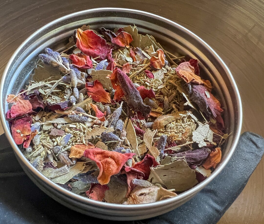 Love Herbal Blend - Heart Opening Altar Offering - Natural Botanical ...