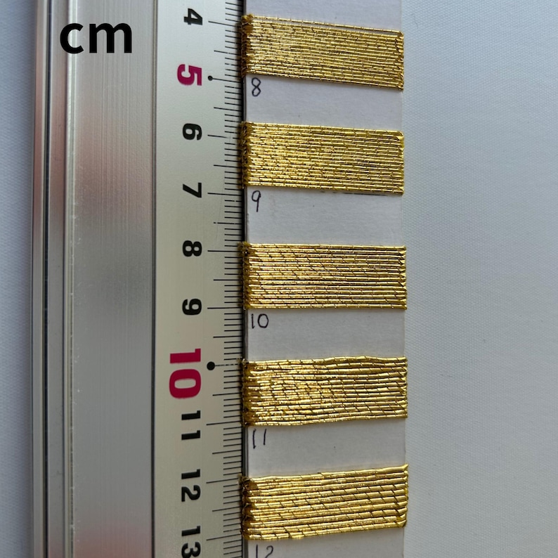 Authentic Pure Gold Leaf Thread ”12gake” for Japanese Traditional ...