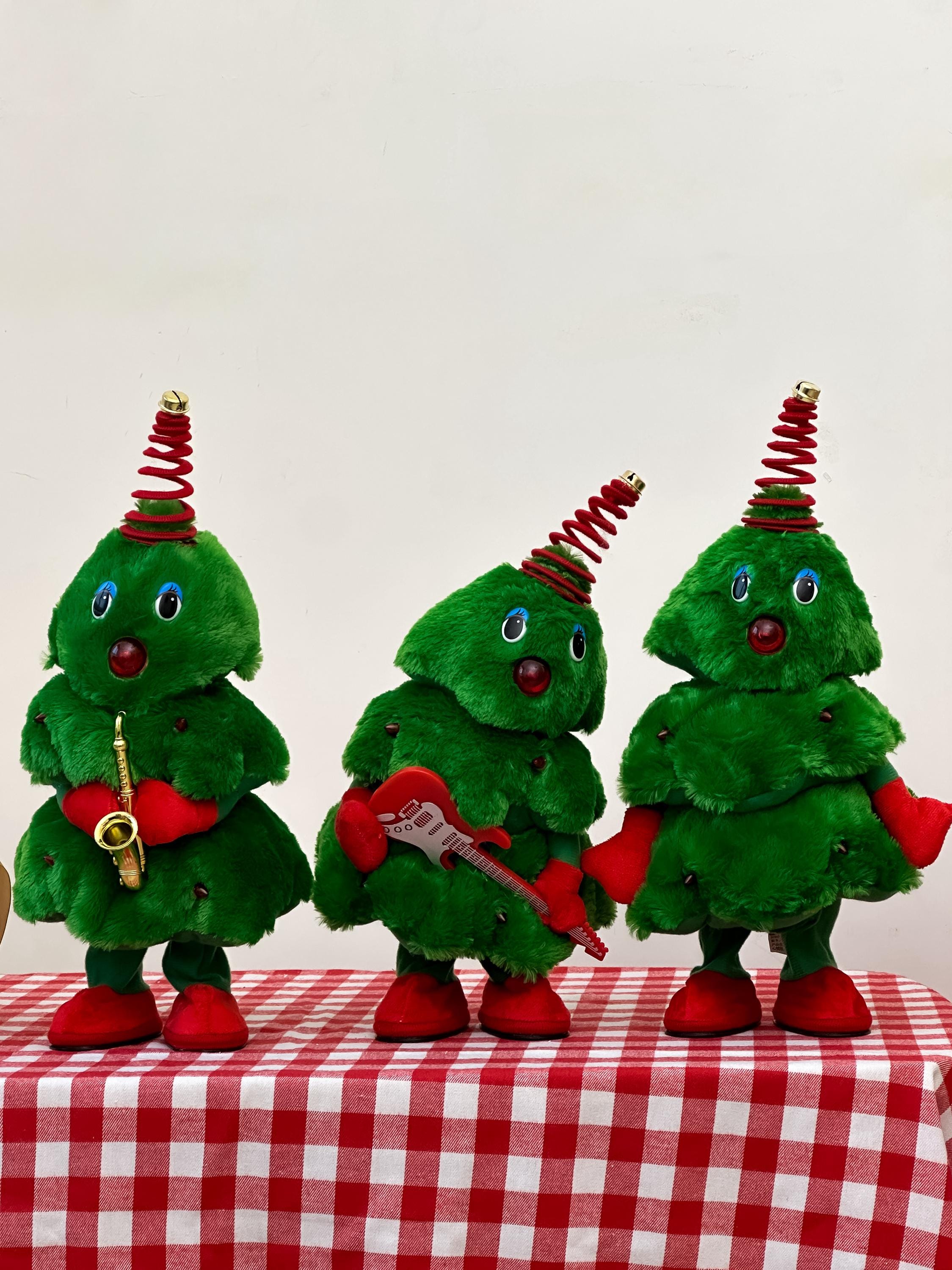 Christmas singing plush store