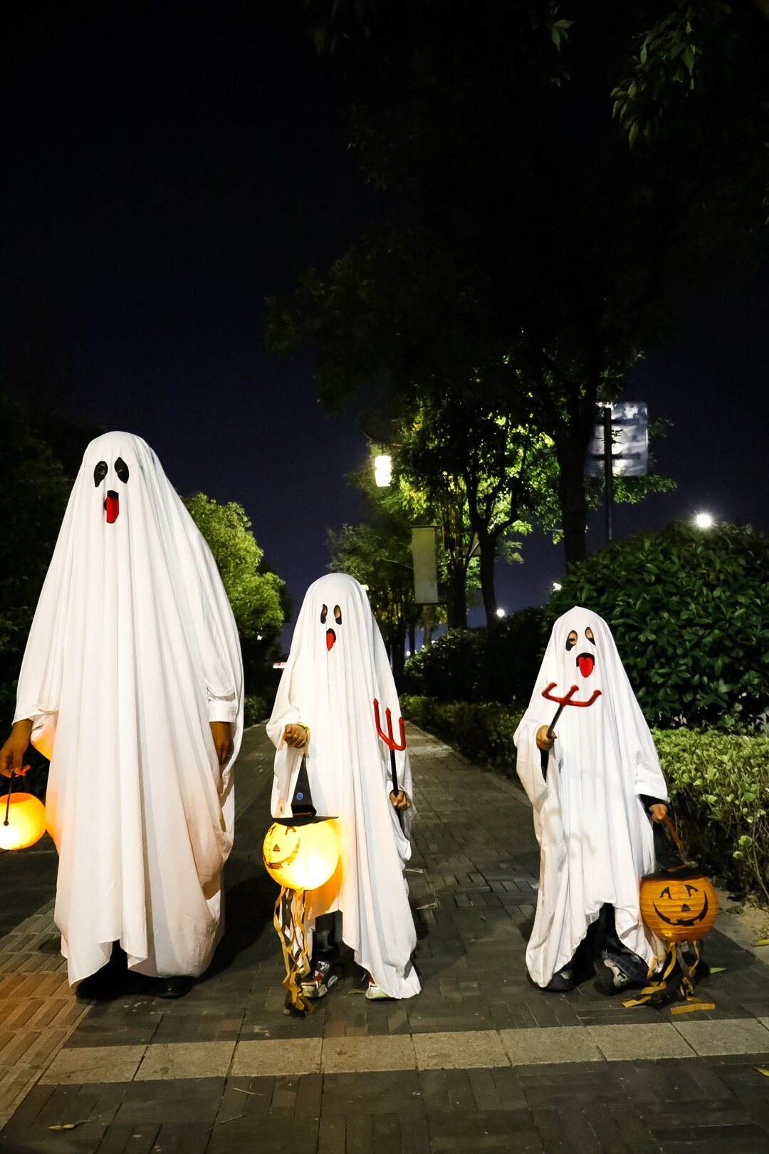 Halloween Ghost Costumes for Adult & Kids, Ghost Face Shirts for People ...