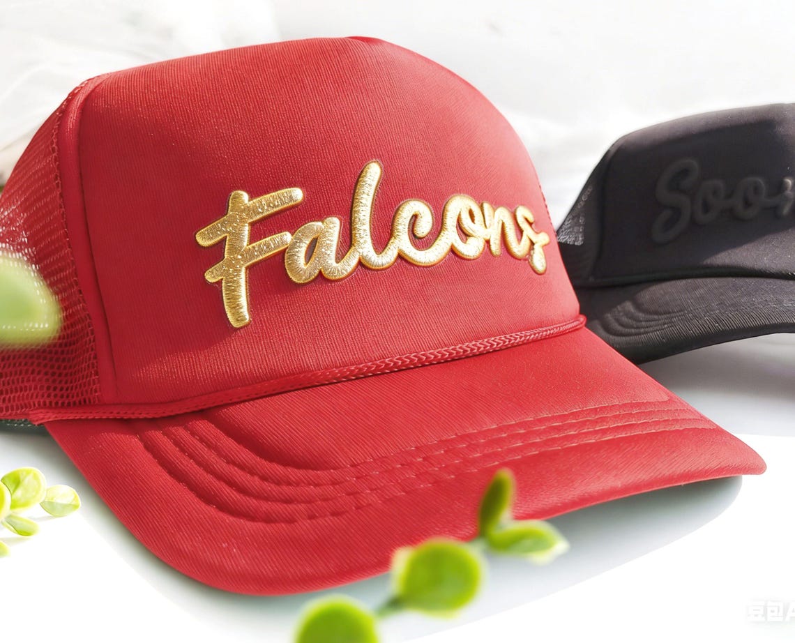 Custom Puff Hat, Custom Puff Trucker Hat, Custom Cursive Hat, Puff ...